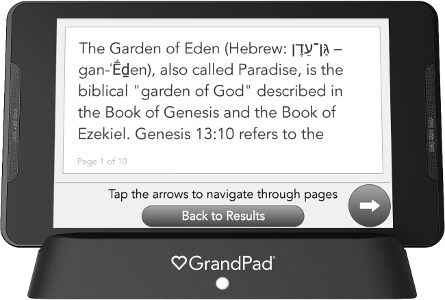 Bring families together with GrandPad